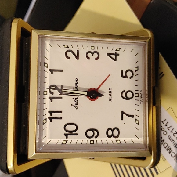 Seth Thomas | Other | Seth Thomas Vintage Working Traveling Alarm Clock ...